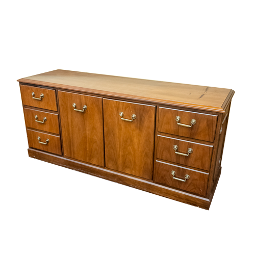 OFS Solid Wood Storage Credenza